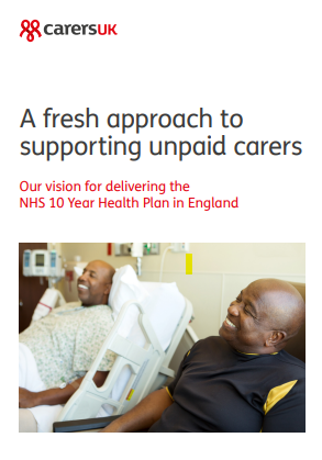 A fresh new approach to supporting unpaid carers: Our vision for ...